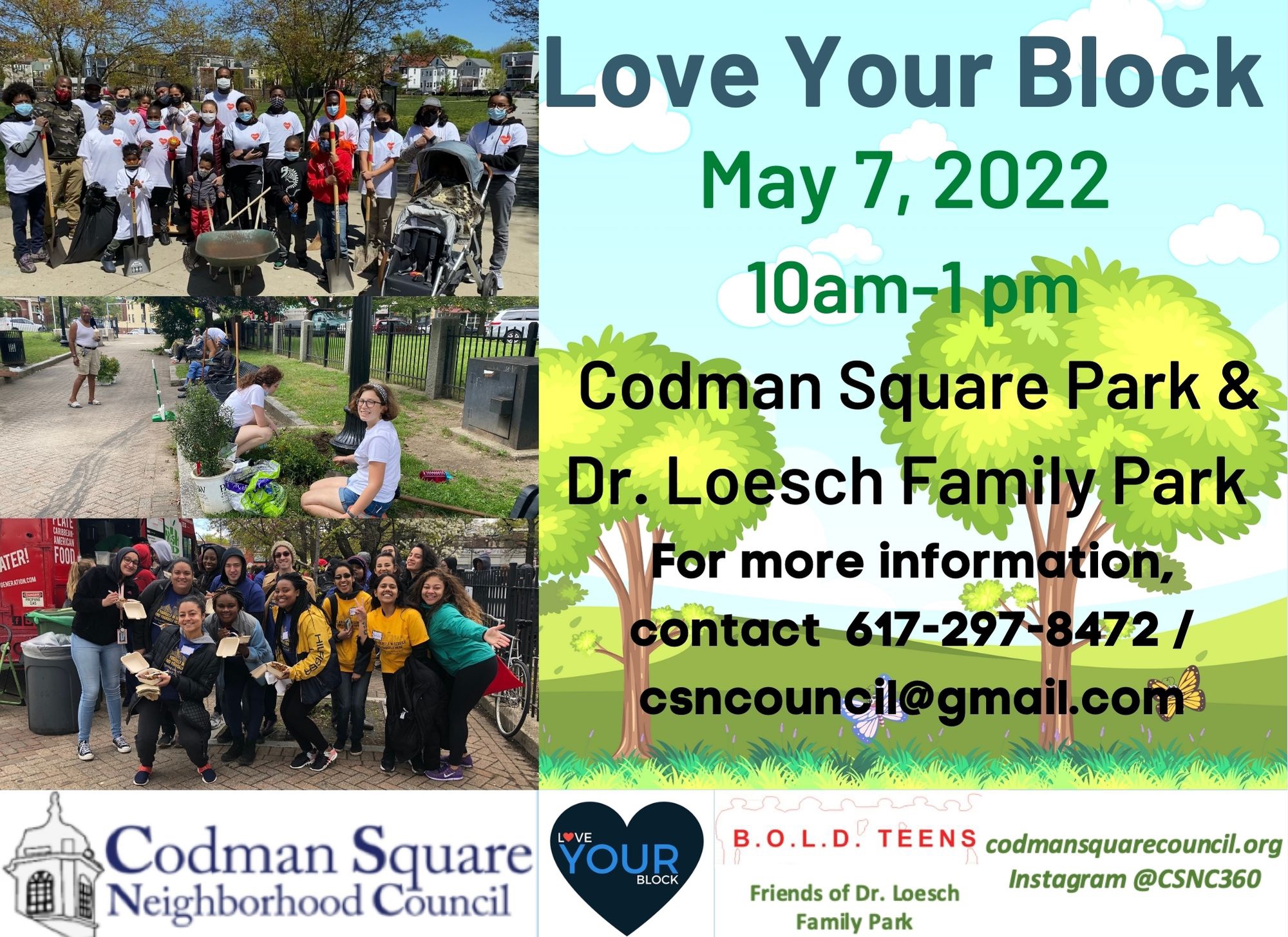 Love Your Block – Codman Square Neighborhood Council